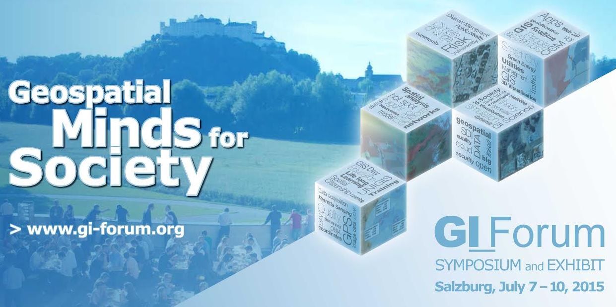 Final Call for Papers - GI_Forum 2015 - GIS user technology news