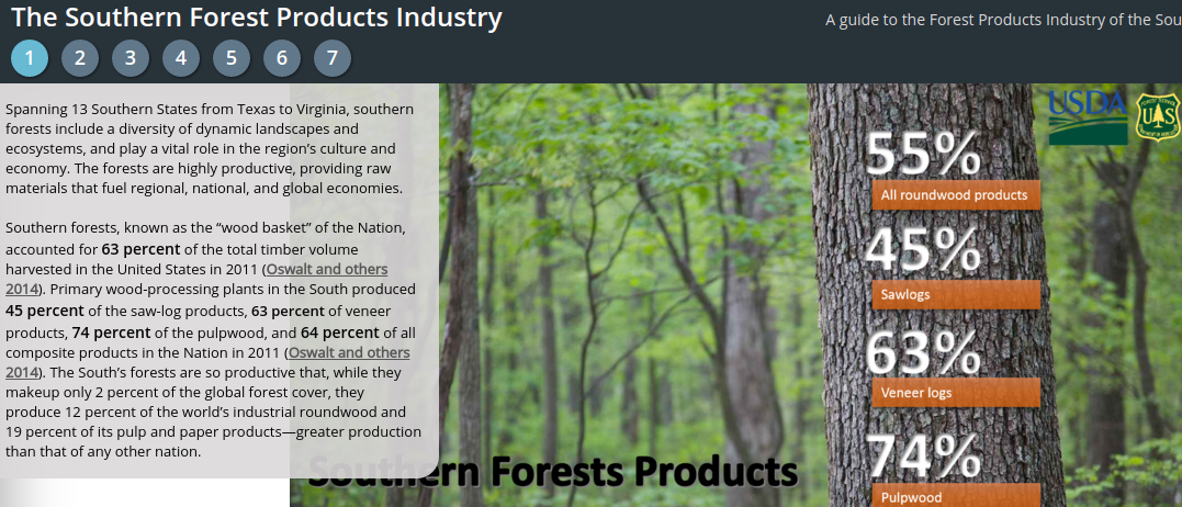New Interactive Guide Tells the Story of Forest Products in the South ...
