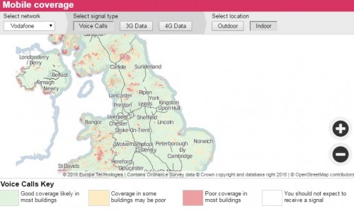 Map of the Day - Mobile coverage and fixed broadband checker - GIS user ...