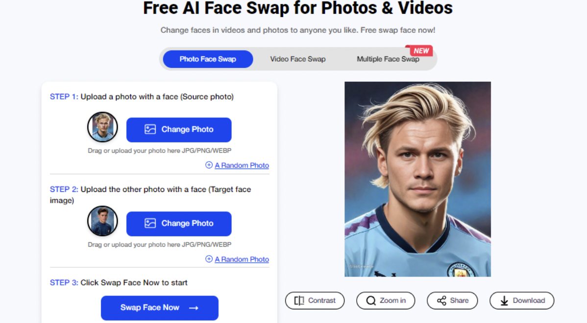 The Best Free Face Swap AI to Change Cast in Photos & Videos! - GIS ...