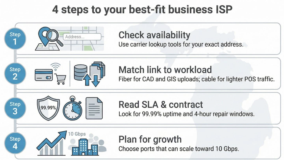 6 Reliable Business Internet Service Providers in Michigan - GIS user ...