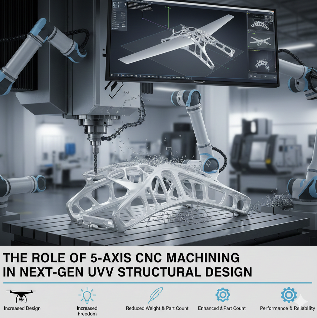 The Role of 5-Axis CNC Machining in Next-Gen UAV Structural Design ...
