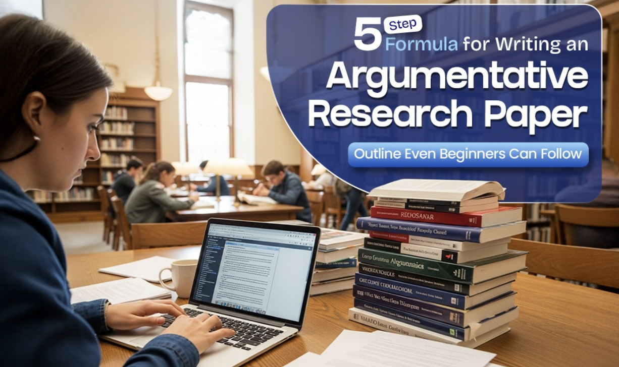 5-Step Formula for Writing an Argumentative Research Paper Outline Even ...