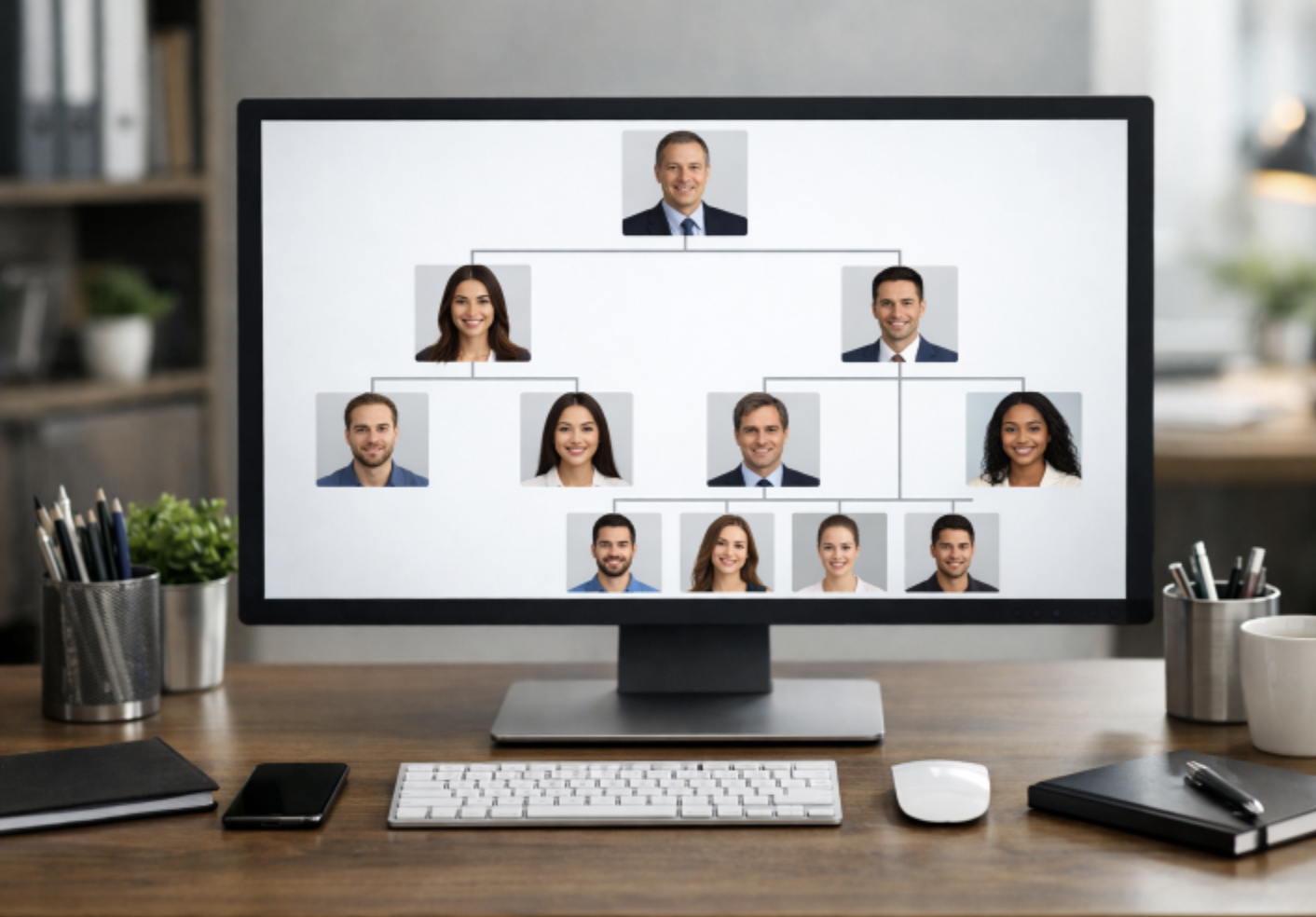 How Org Chart Templates Simplify Team Collaboration - GIS user ...