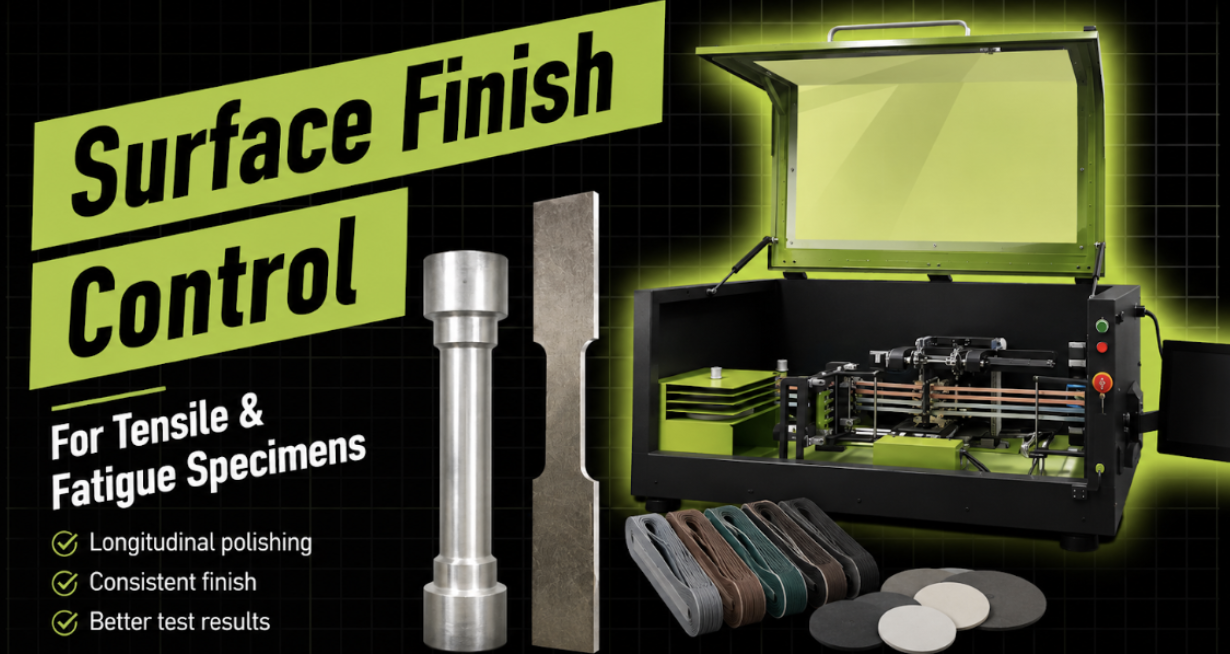 Surface Finish Control For Tensile And Fatigue Test Specimens - GIS ...