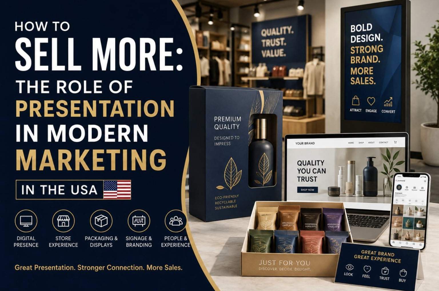The Role of Presentation in Modern Marketing in USA
